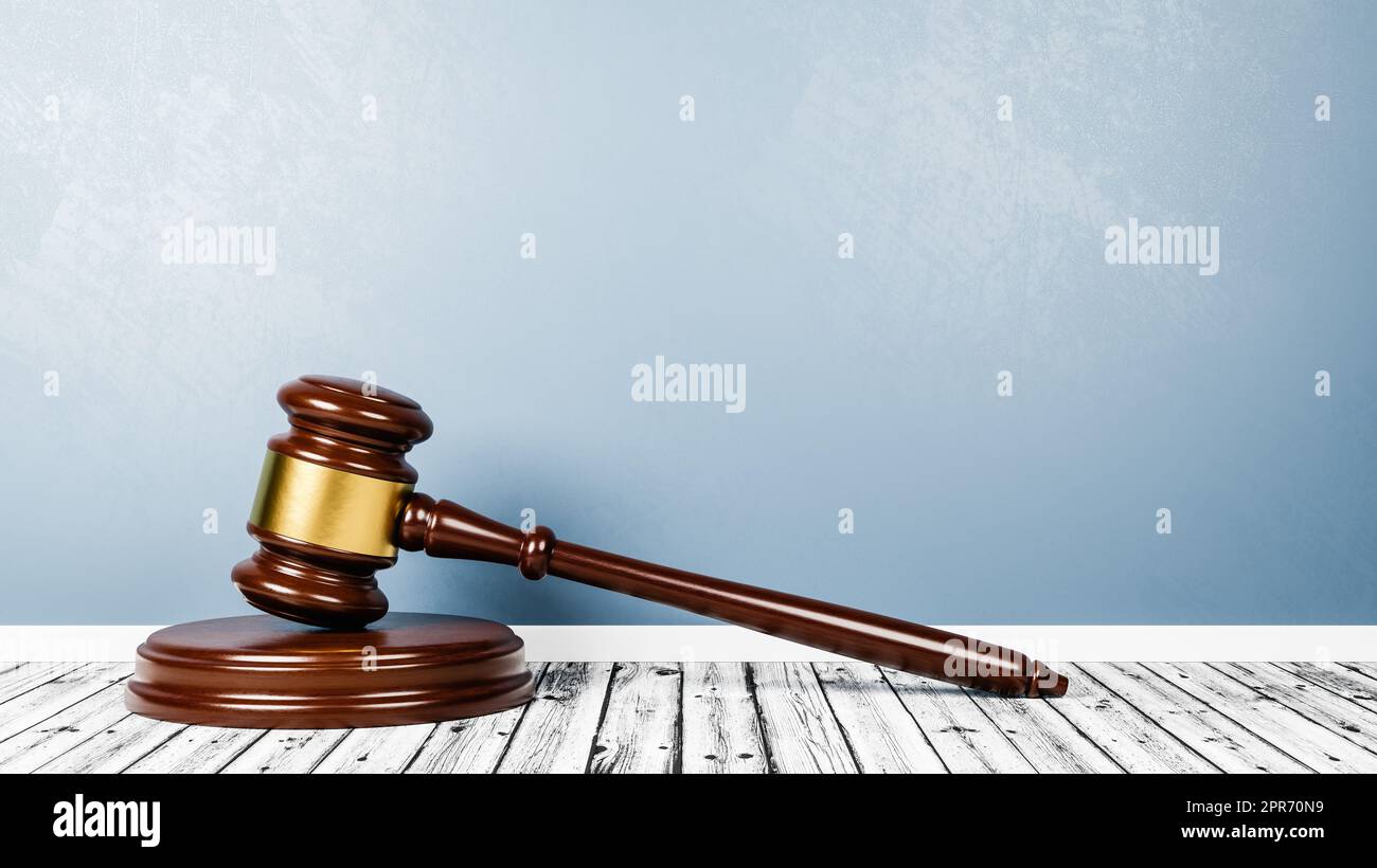Courtroom interior gavel hi-res stock photography and images - Alamy
