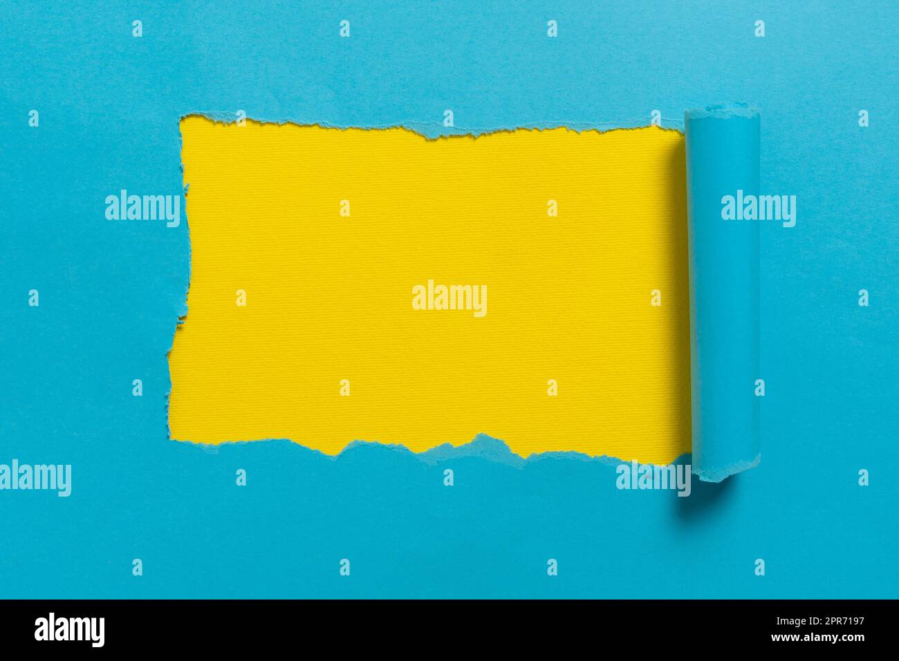 Important Information Written Under Ripped Piece Of Paper. Crutial ...