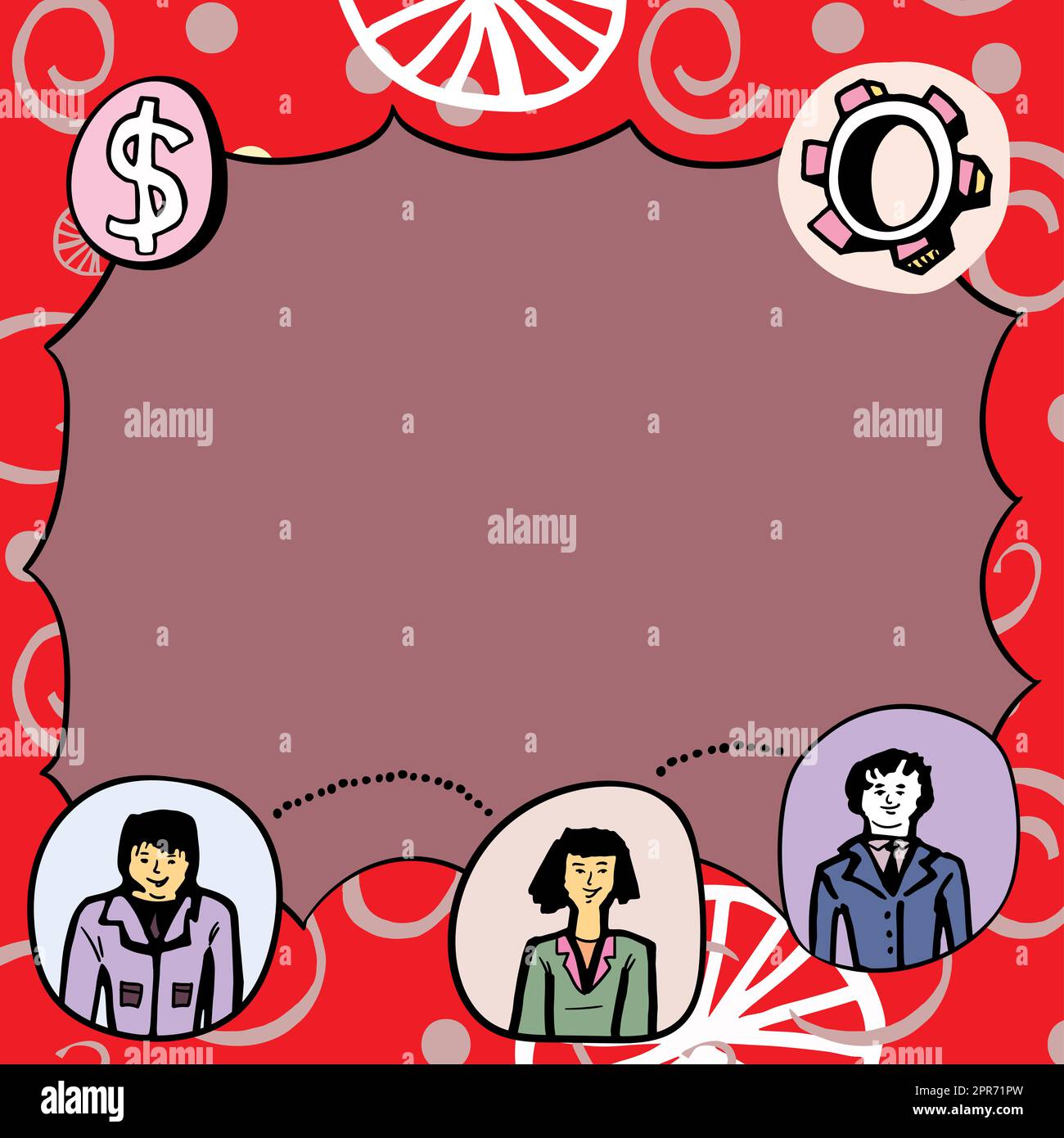 Three people presenting audience hi-res stock photography and images ...