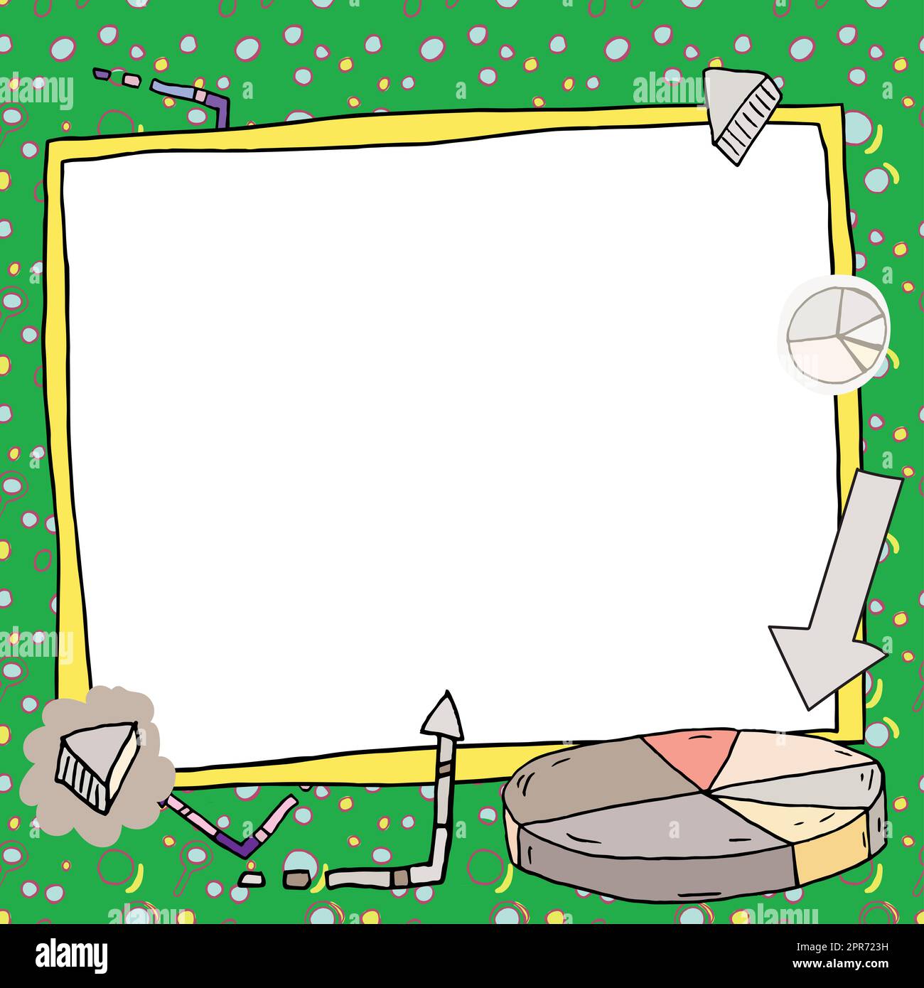 Important Message Presented On Presentation Board With Charts And ...