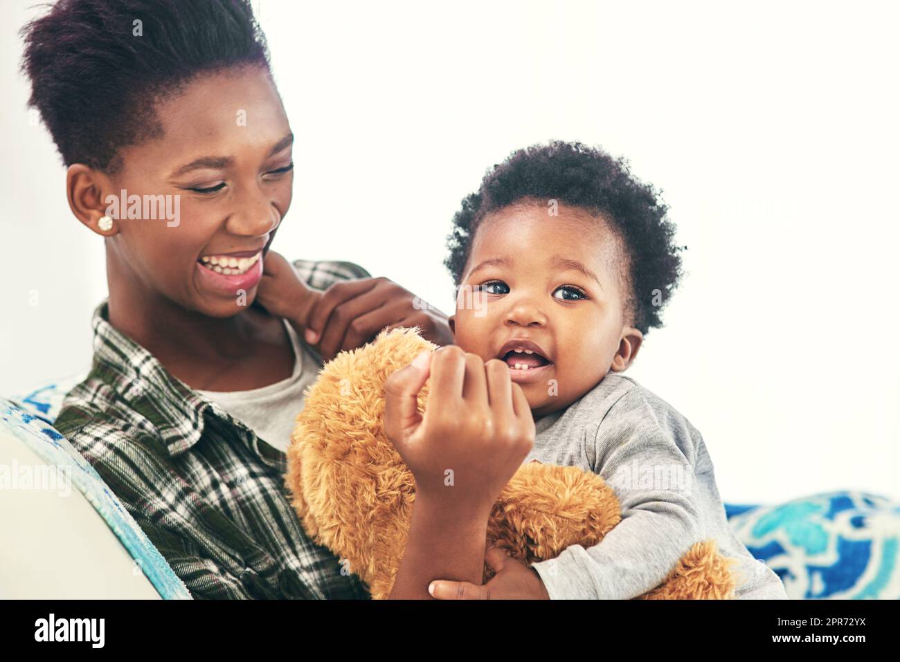 Adorable mommy holding little boy hi-res stock photography and images ...