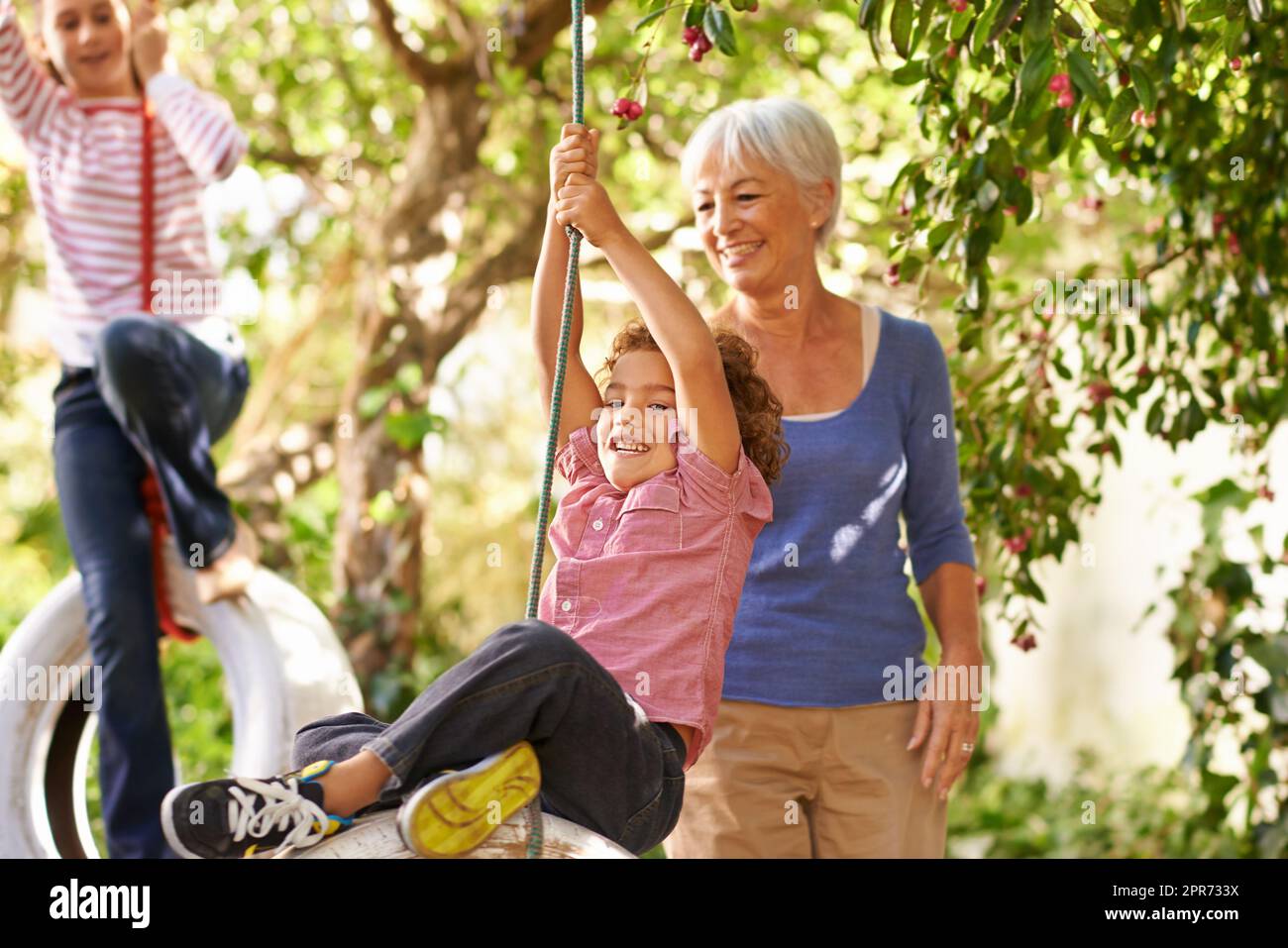 Child Helping Elderly