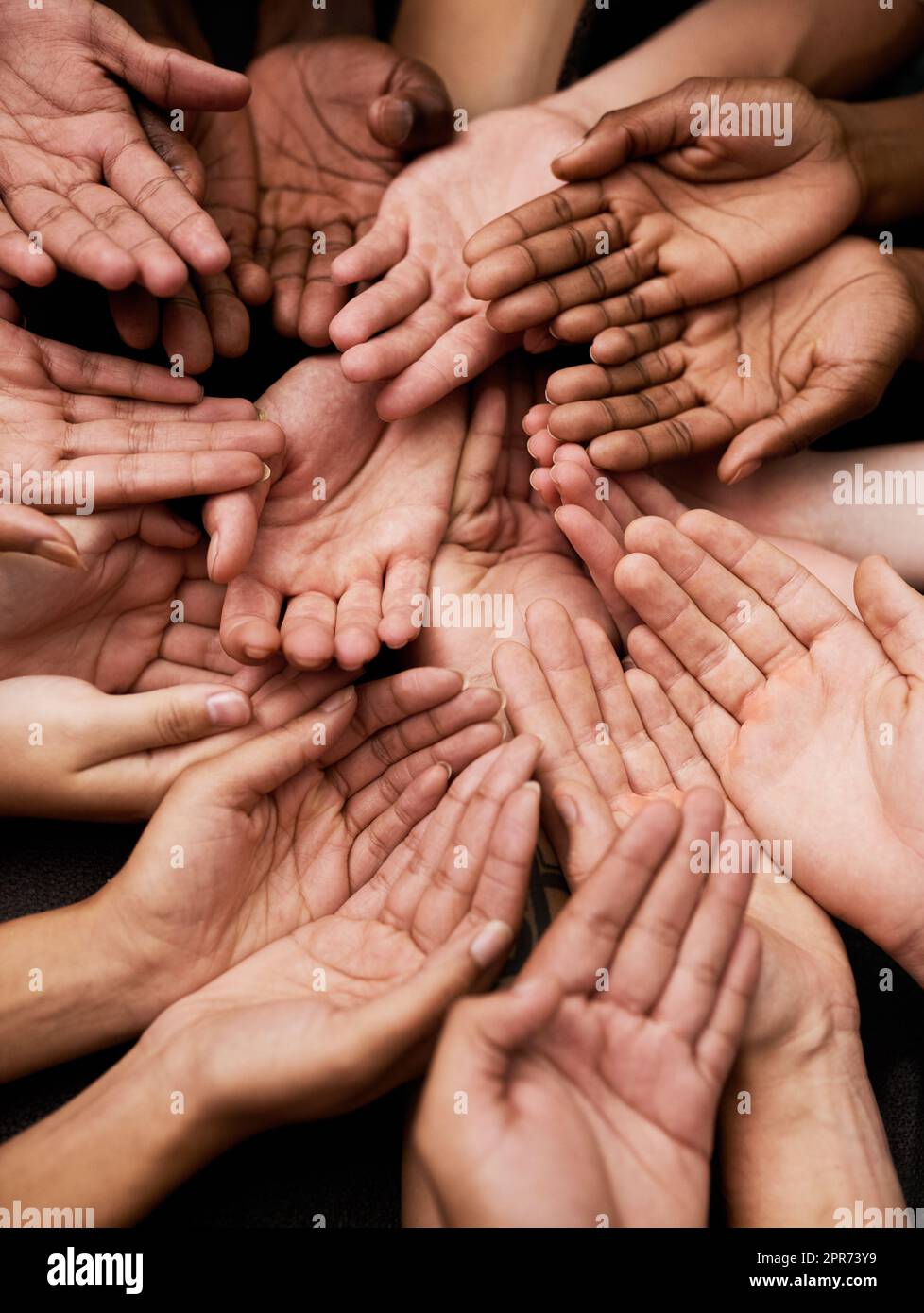 Cupped hands african hi-res stock photography and images - Alamy