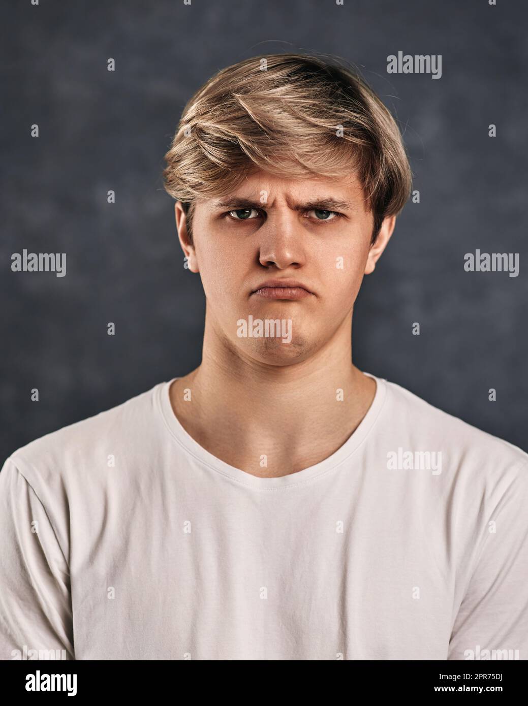 Upset young hi-res stock photography and images - Alamy