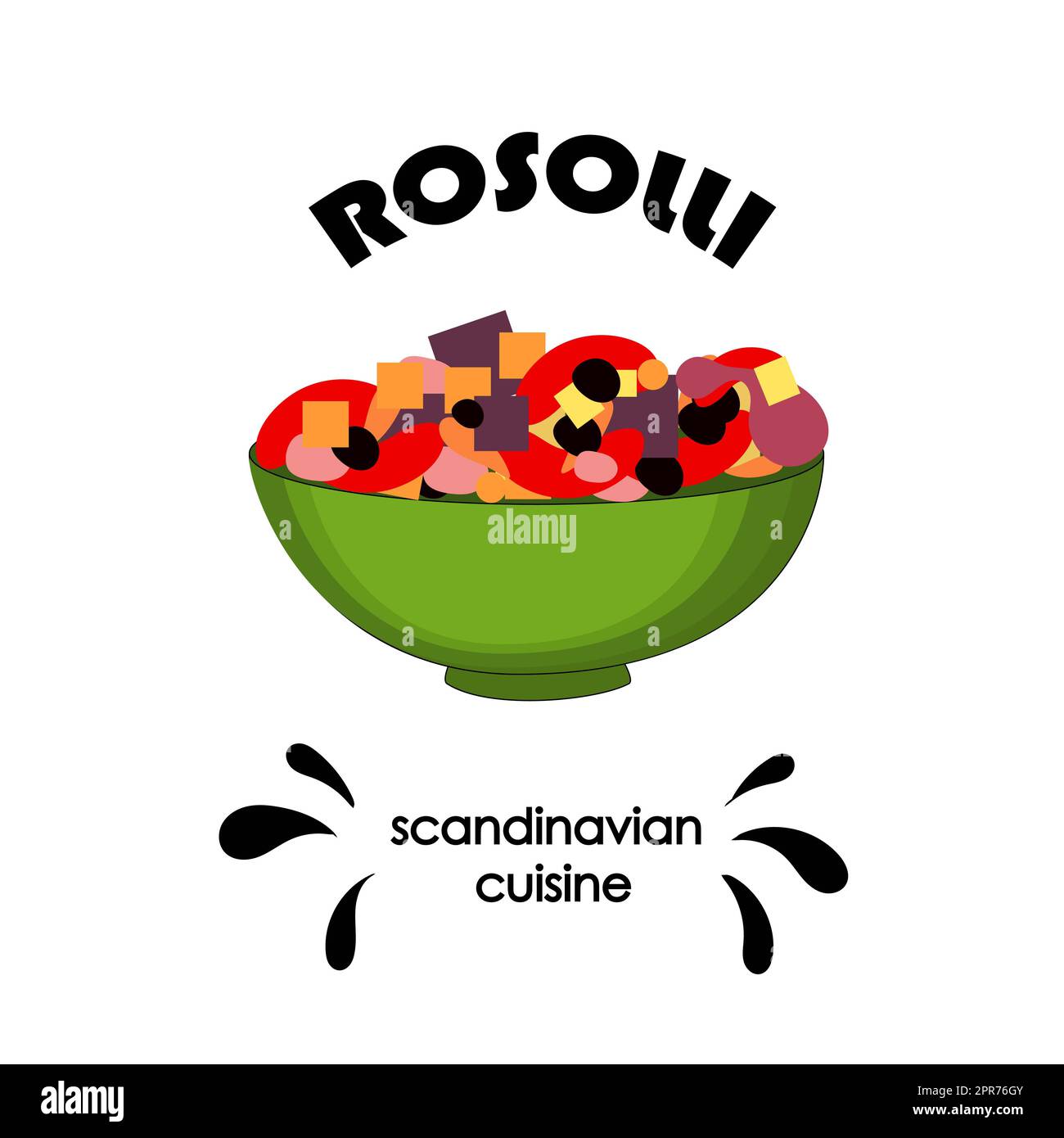 Scandinavian cuisine. ROSOLLI - FINNISH VEGETABLE SALAD ROSOLLI ...