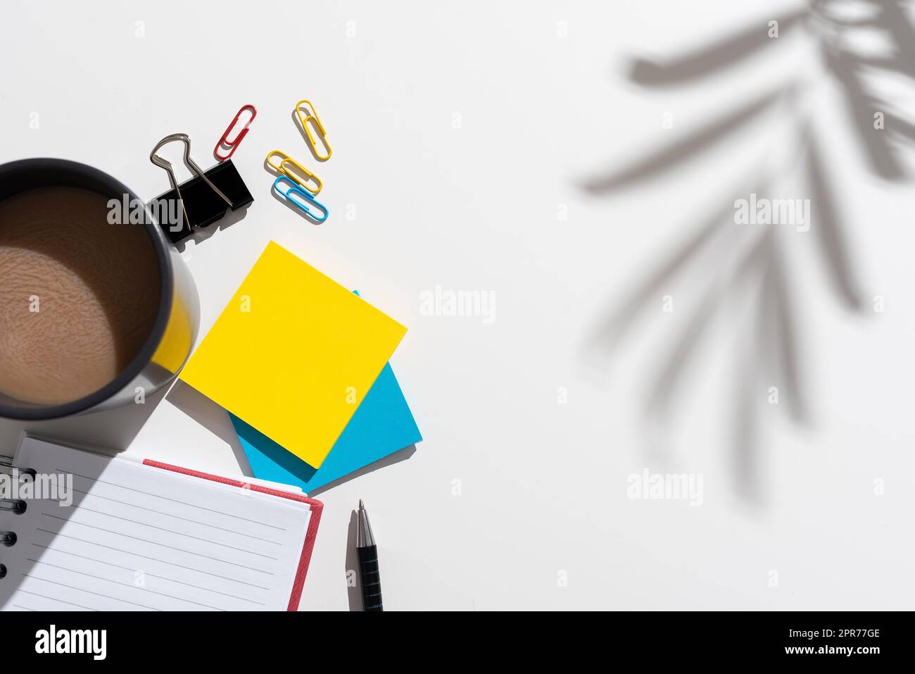 Coffee cup around the desk hi-res stock photography and images - Alamy