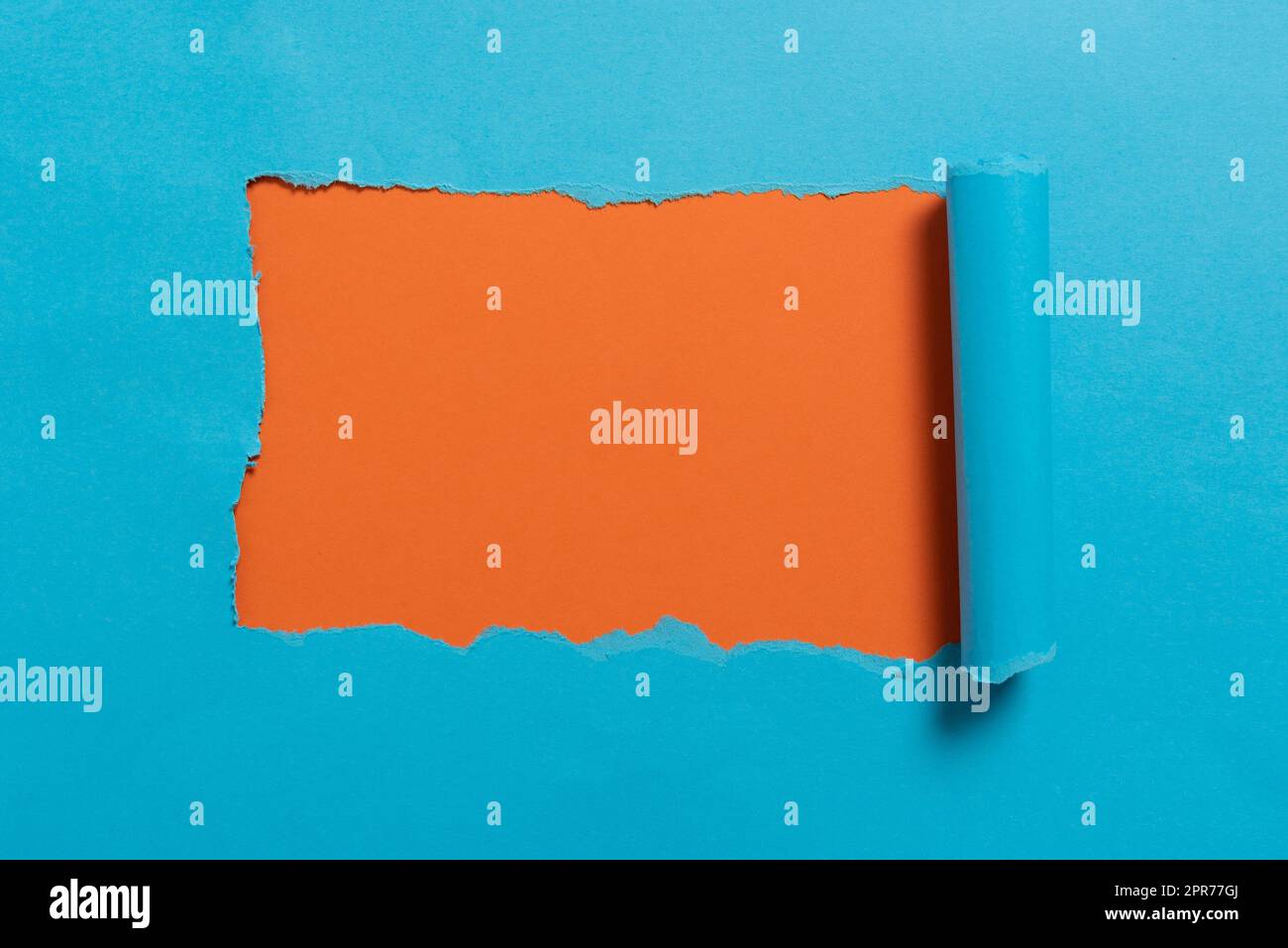 Important Information Written Under Ripped Piece Of Paper. Crutial ...