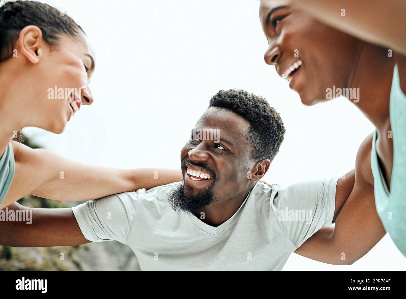 Group hug friends hi-res stock photography and images - Alamy