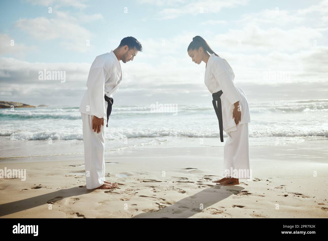 Karate bow hi-res stock photography and images - Alamy