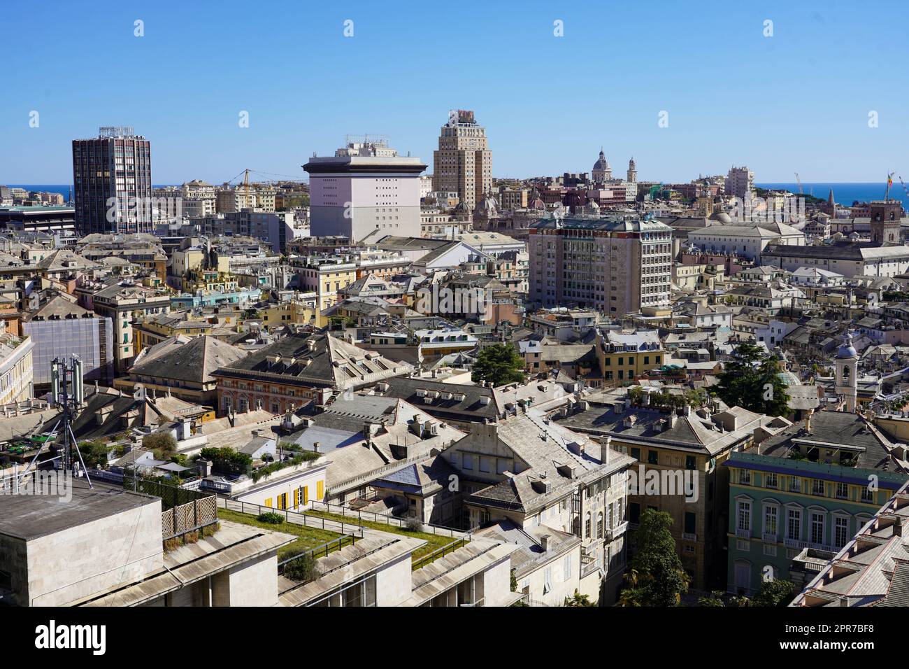 Cityscape of genoa hi-res stock photography and images - Alamy