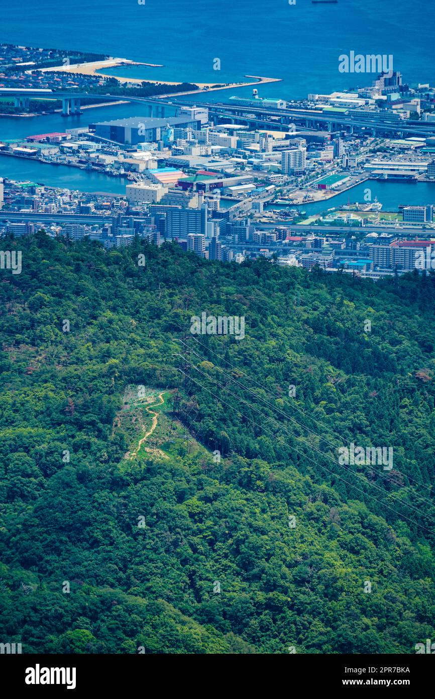 Scenery from Rokko Garden Terrace Stock Photo - Alamy