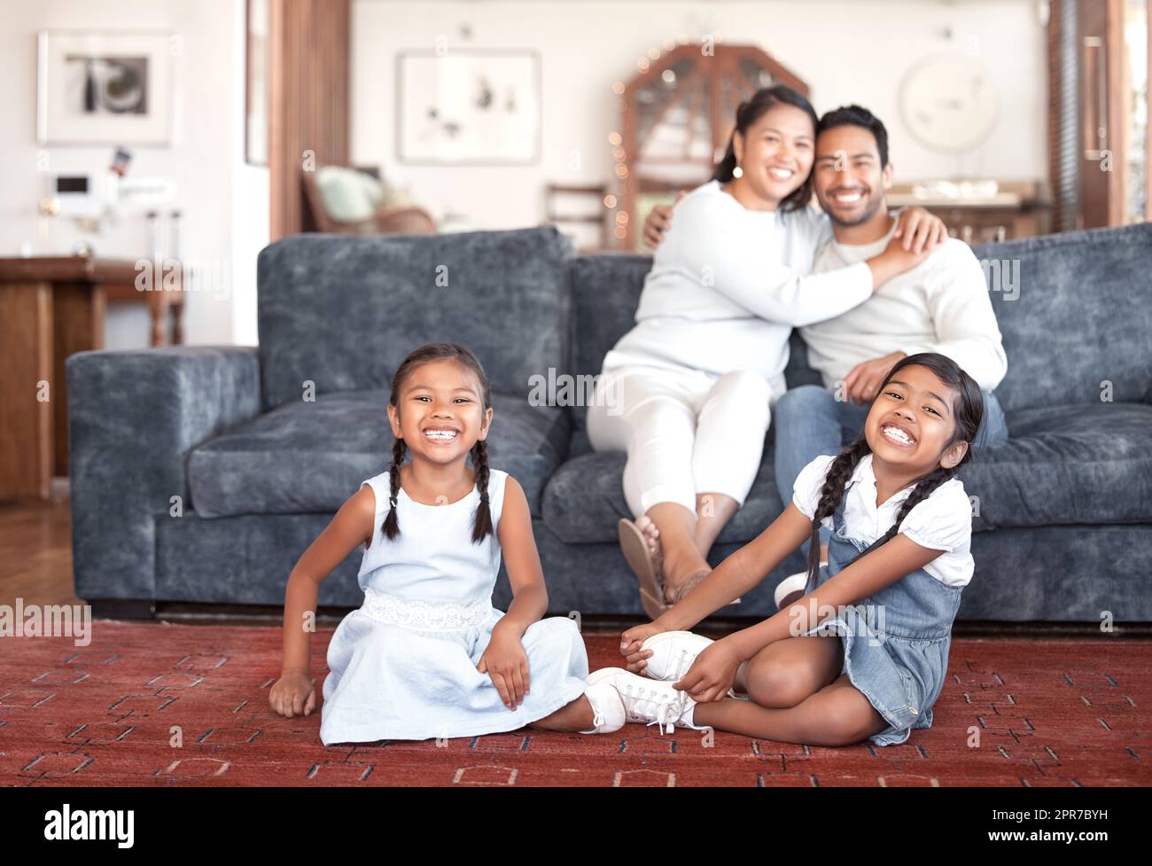 Its a family affair. Full length portrait of an affectionate young ...