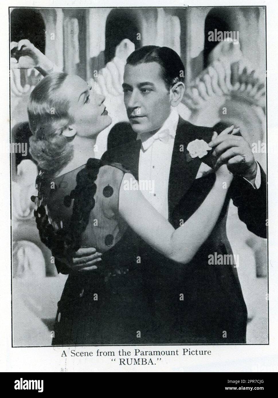 CAROLE LOMBARD and GEORGE RAFT in RUMBA 1935 director MARION GERING ...