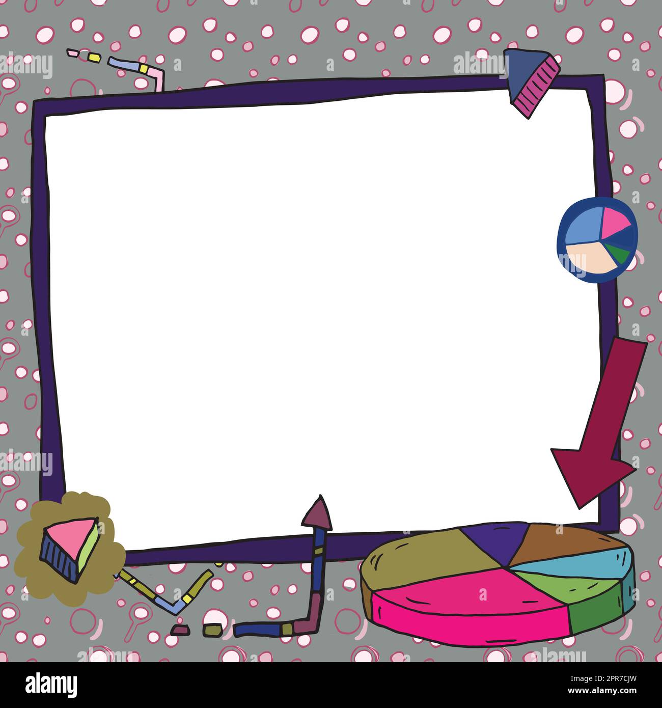 Important Message Presented On Presentation Board With Charts And ...