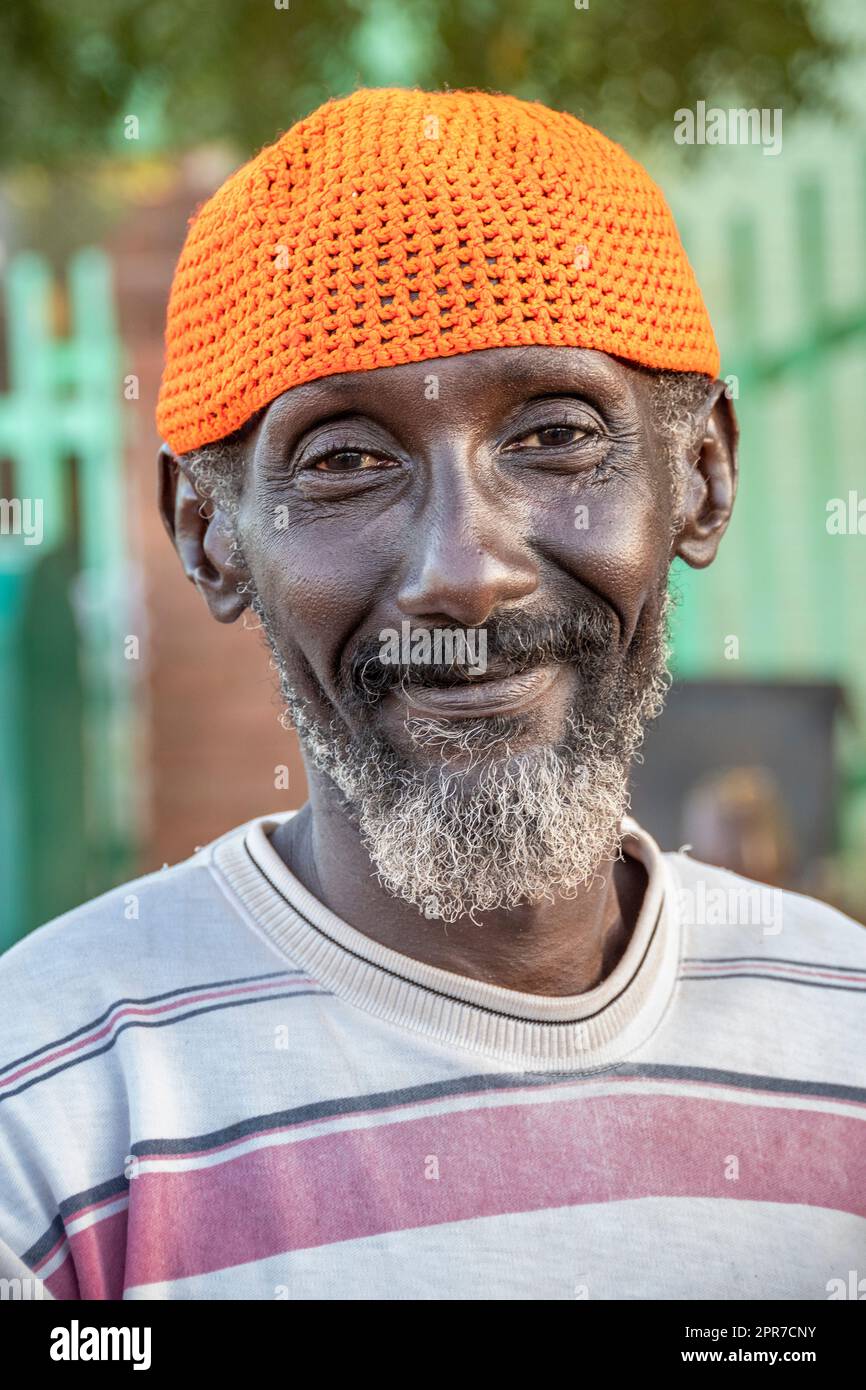 A Portrait of a local in Shendi, Sudan Stock Photo - Alamy