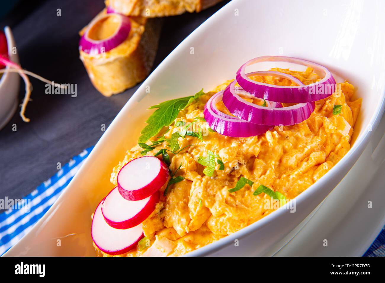 Bavarian Obazda a classic from southern Germany Stock Photo - Alamy