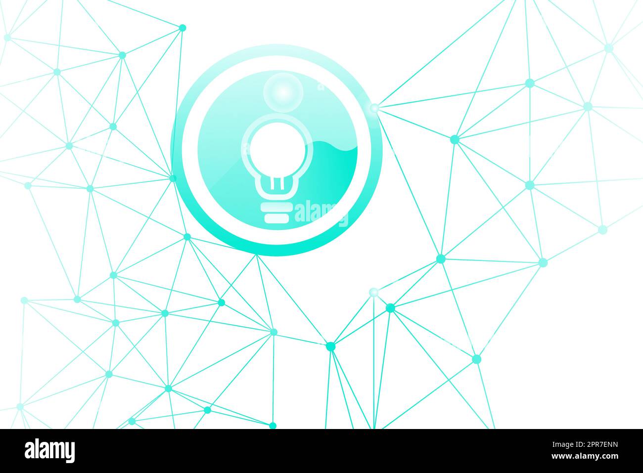 Picture illustration system network scheme modern technology smart ...