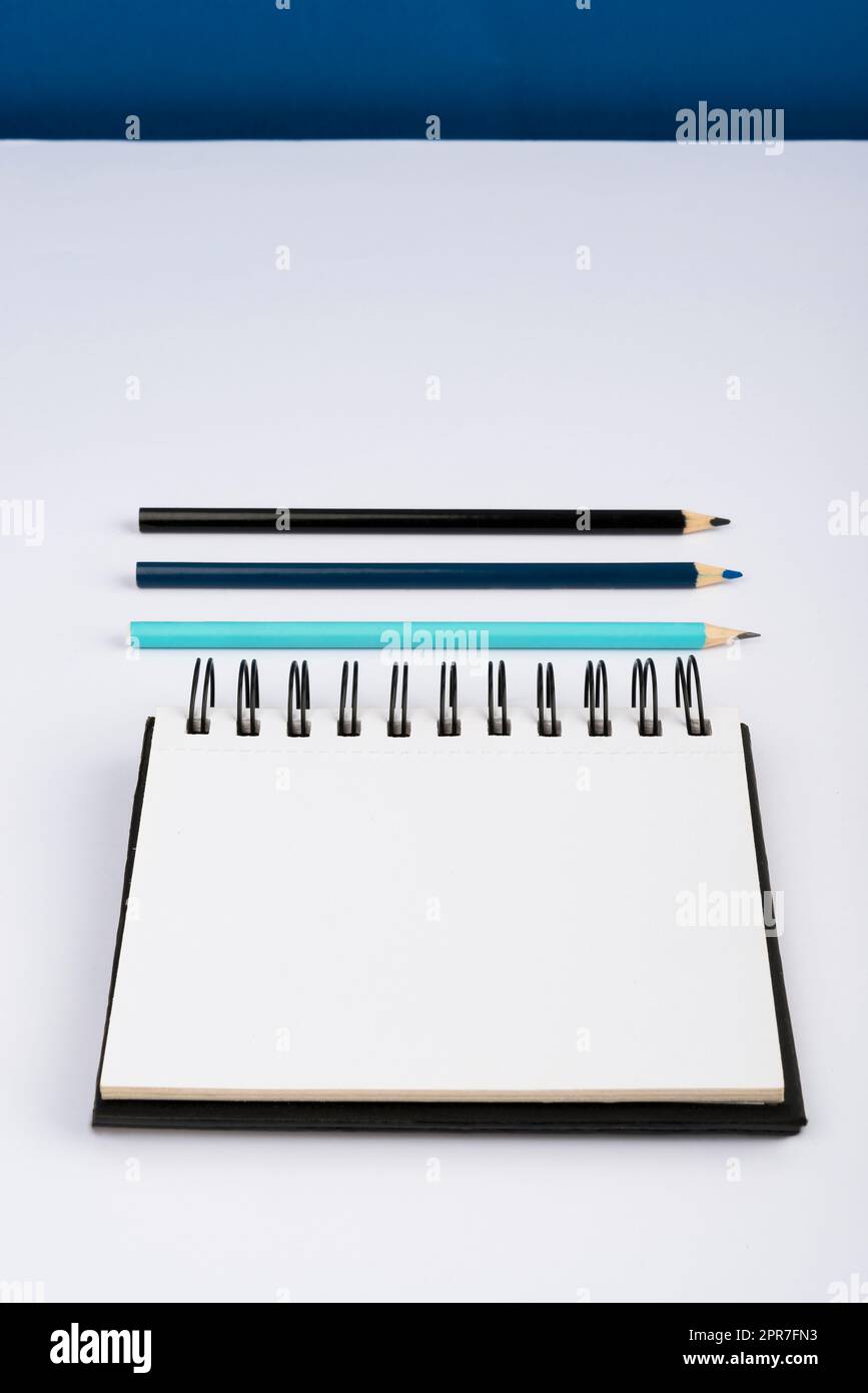 Important Message Written On Notebook Next To Pencils. Crutial ...