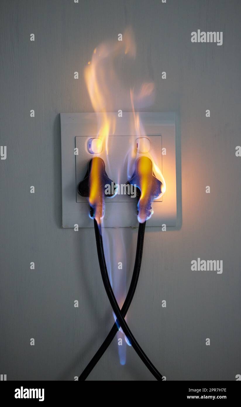 Electrical socket damage hi-res stock photography and images - Alamy