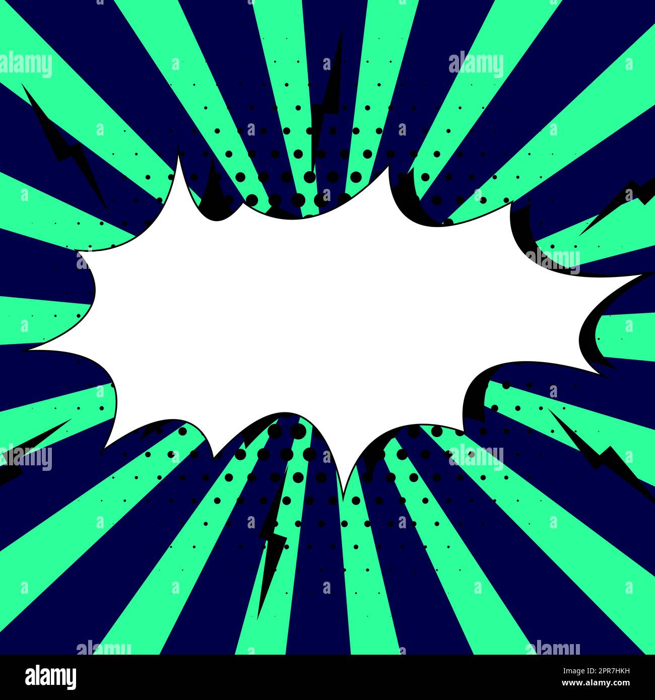 Comics Design Frames. Beautiful Photo Frame Set With Boom Bubbles For ...