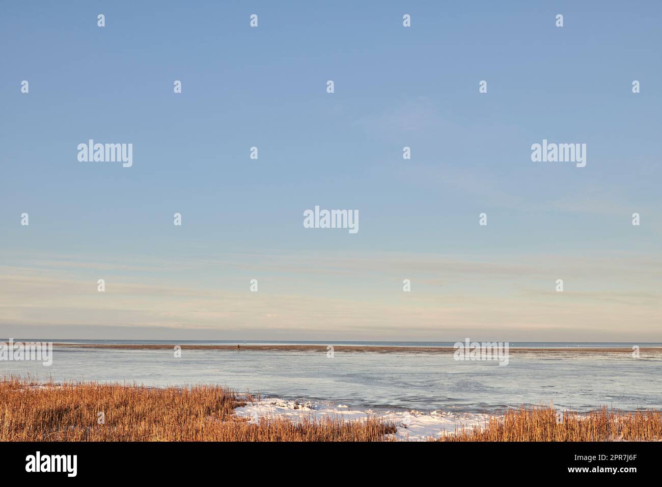 Danish Winter landscape by the coast of Kattegat. Photos of Danish ...