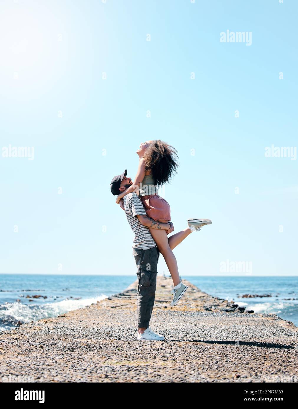 I love doing life with you. Full length shot of a happy young couple ...