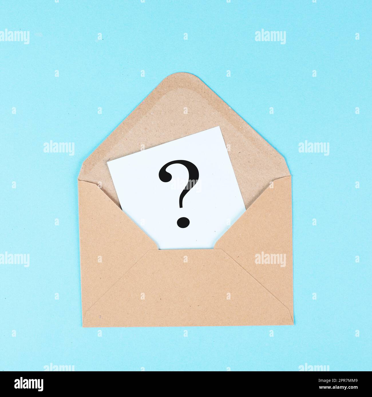 Question mark envelope hi-res stock photography and images - Alamy