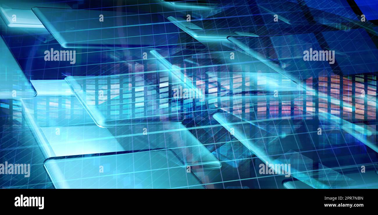 Modern Science as a Corporate Background Art Stock Photo - Alamy