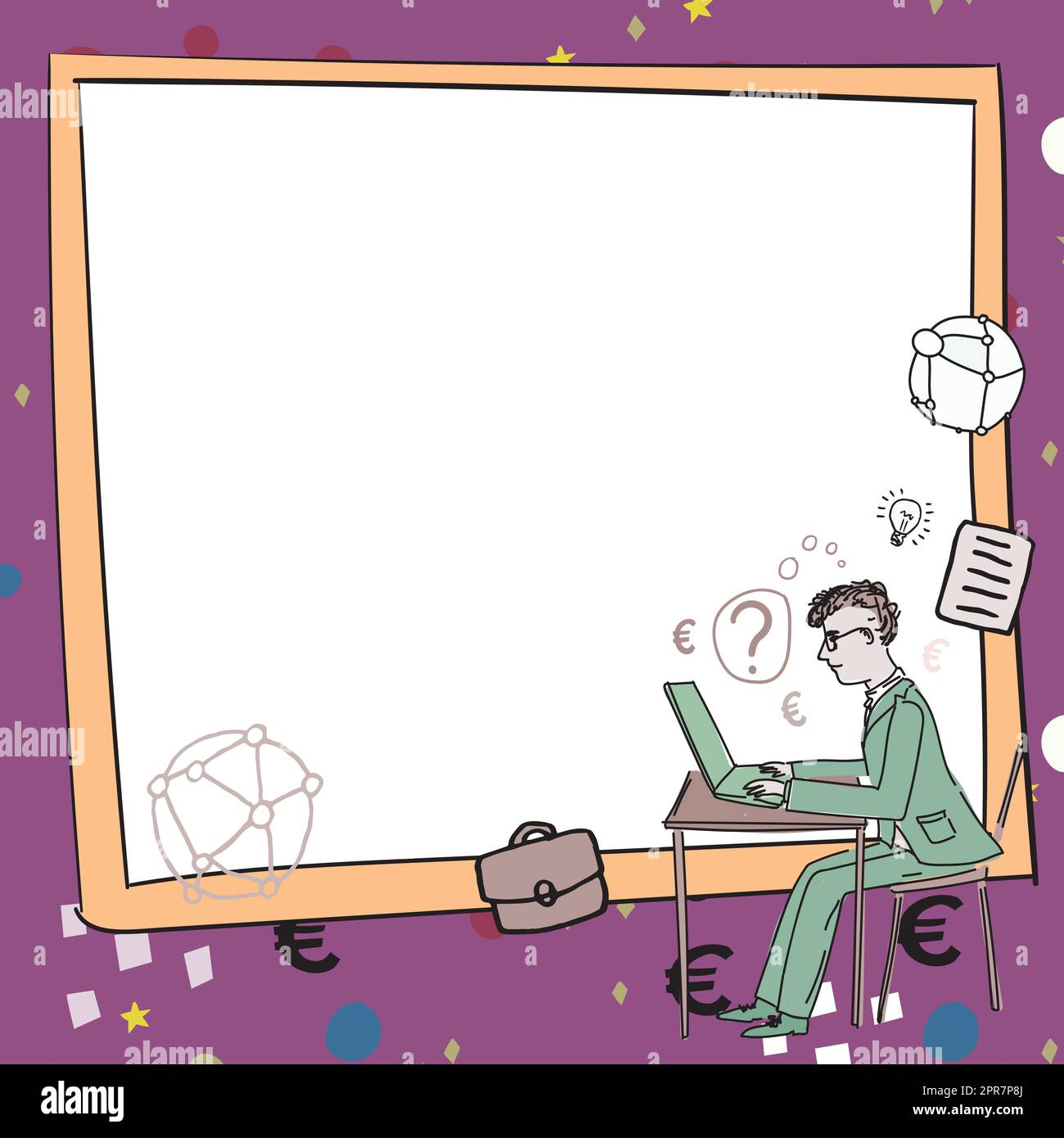 Classroom business suit Stock Vector Images - Alamy