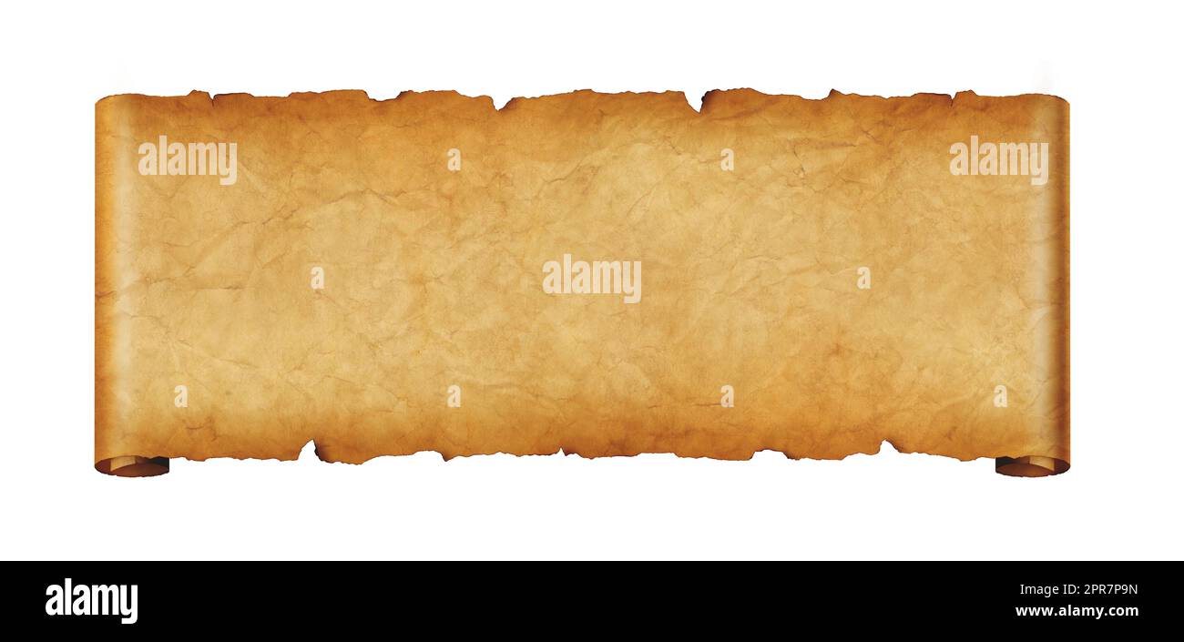 Paper title scroll Cut Out Stock Images & Pictures - Alamy