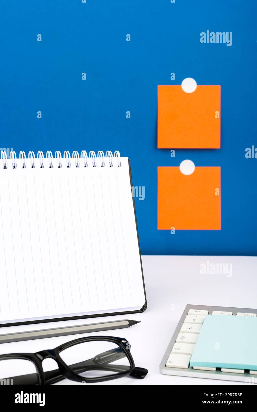 Important Message Written On Notebook On Desk With Pencil, Keyboard ...