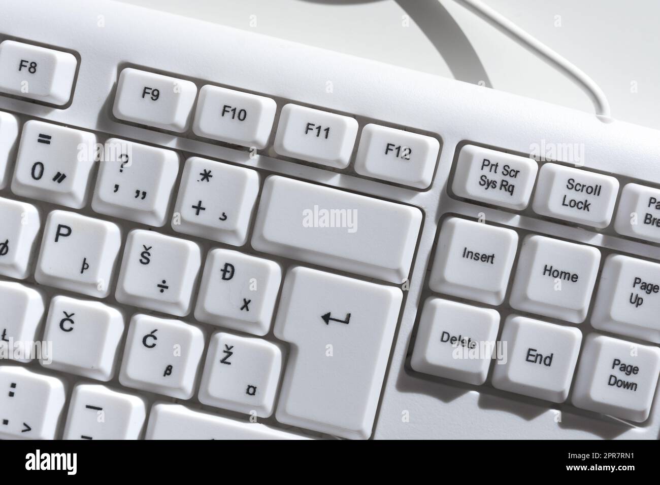 Important Message Written On Keyboard Button. Crutial Information ...