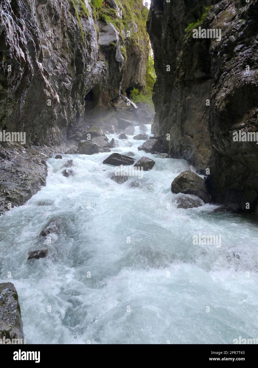 Canyon Partnachklamm in Bavaria, Germany Stock Photo - Alamy