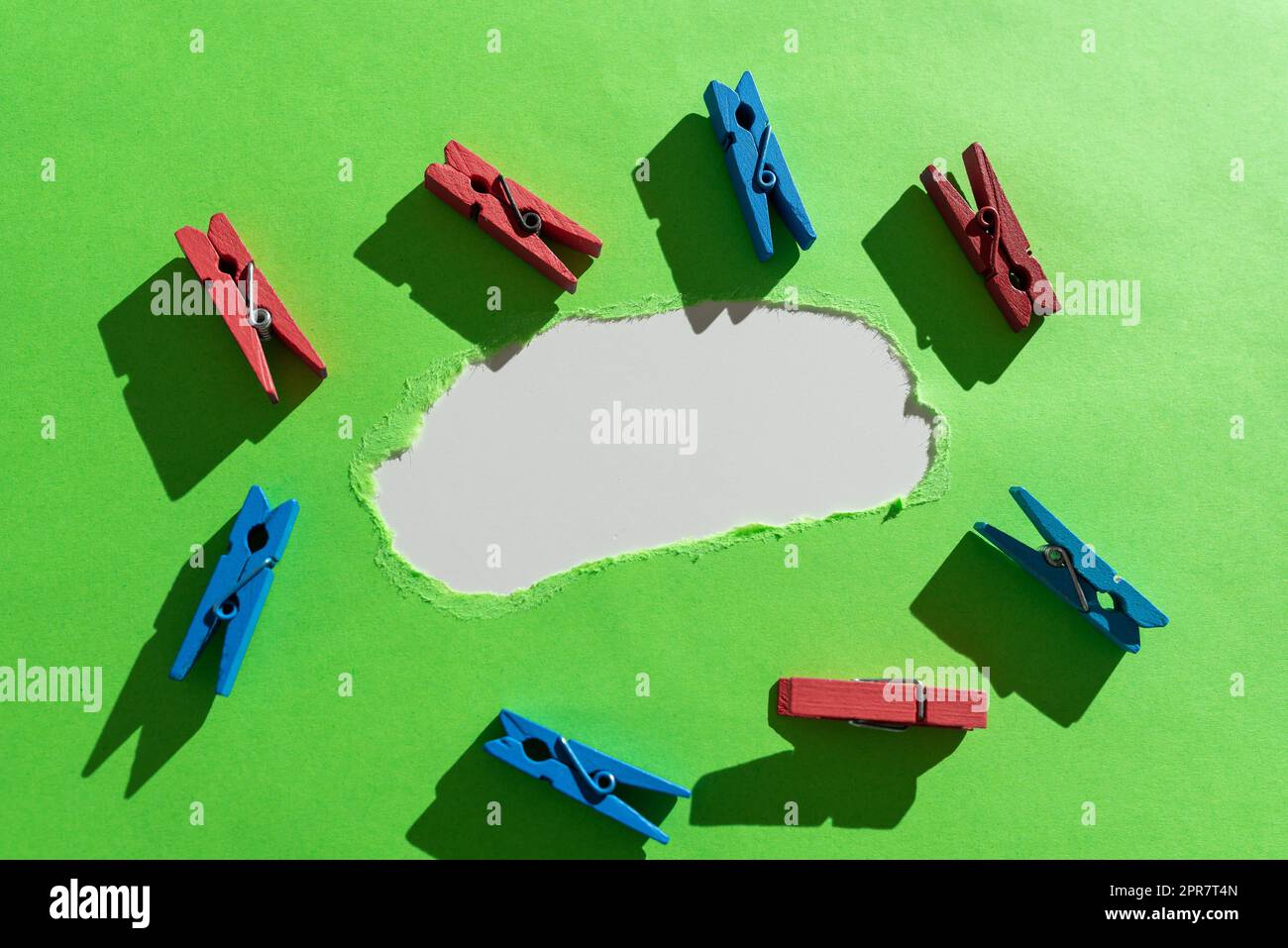 Important Information Written Under Ripped Piece Of Paper With ...