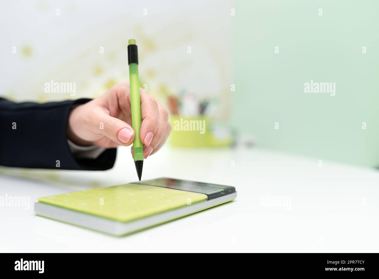 Businessman woman calculator working on hi-res stock photography and ...