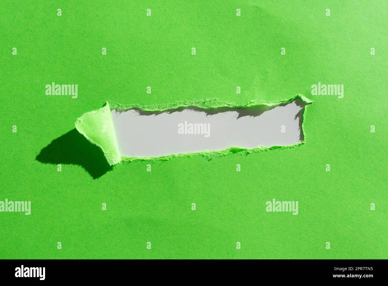 Important Information Written Under Ripped Piece Of Paper. Crutial ...