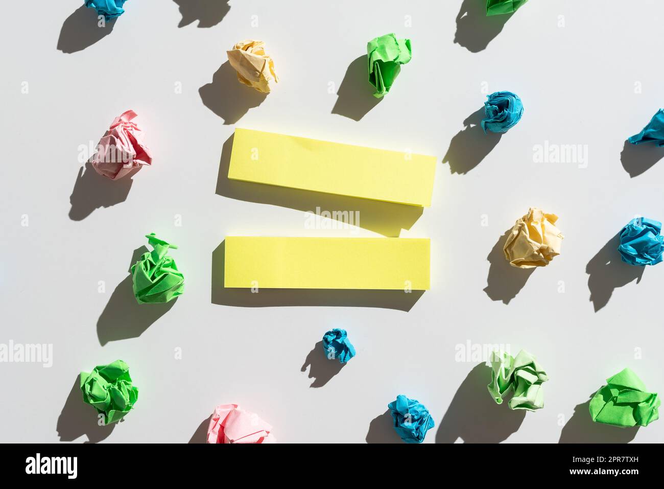 Pieces Of Paper With Important Messages Surrounded By Paper Wraps ...