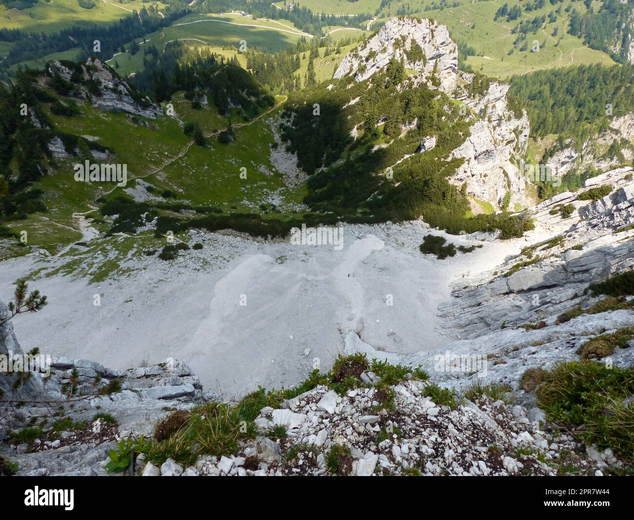 Scheffauer mountain via ferrata, Tyrol, Austria Stock Photo - Alamy