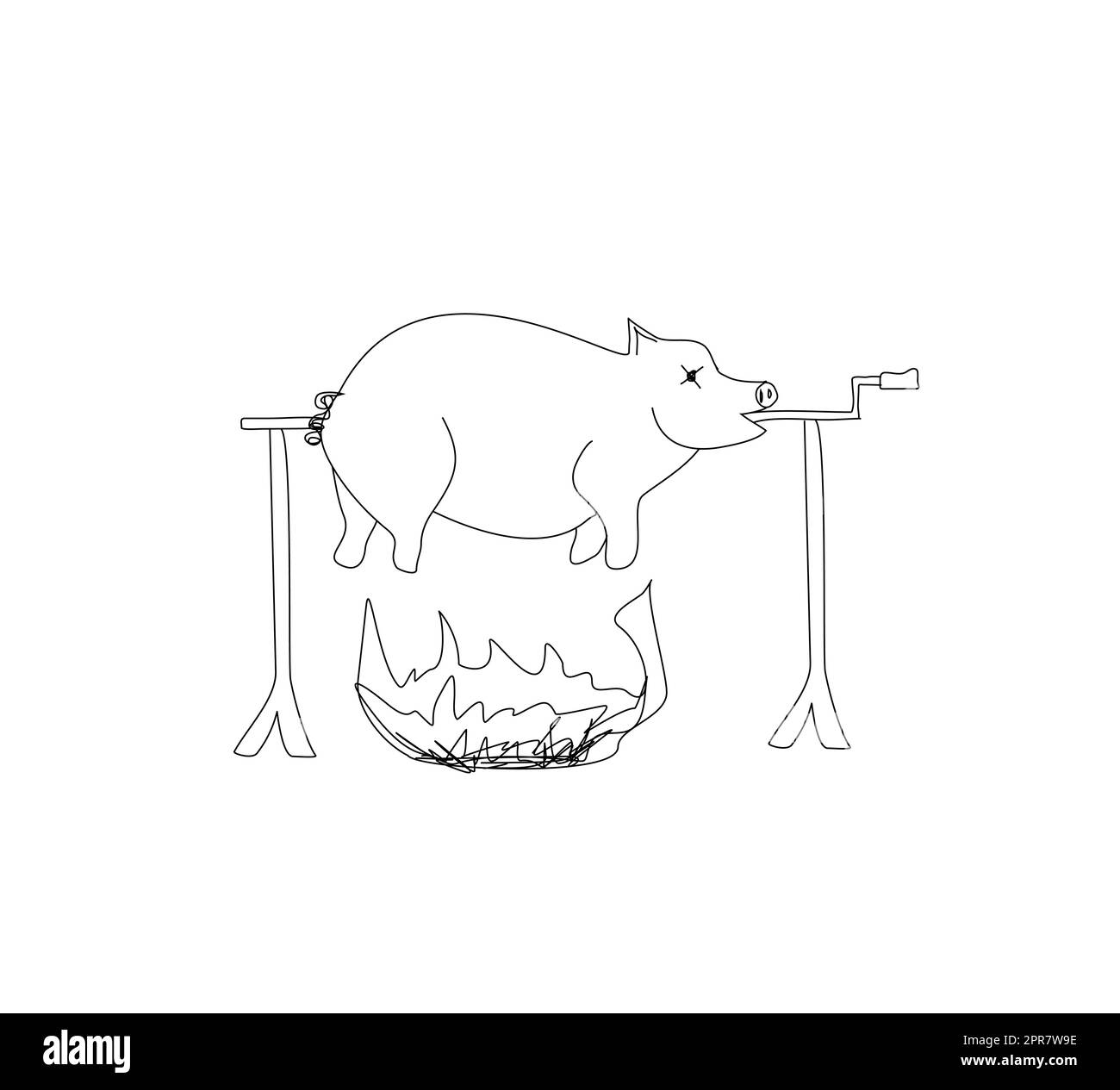 French Bread Clipart Black And White Pig French Bread Clipart Black And White Pig