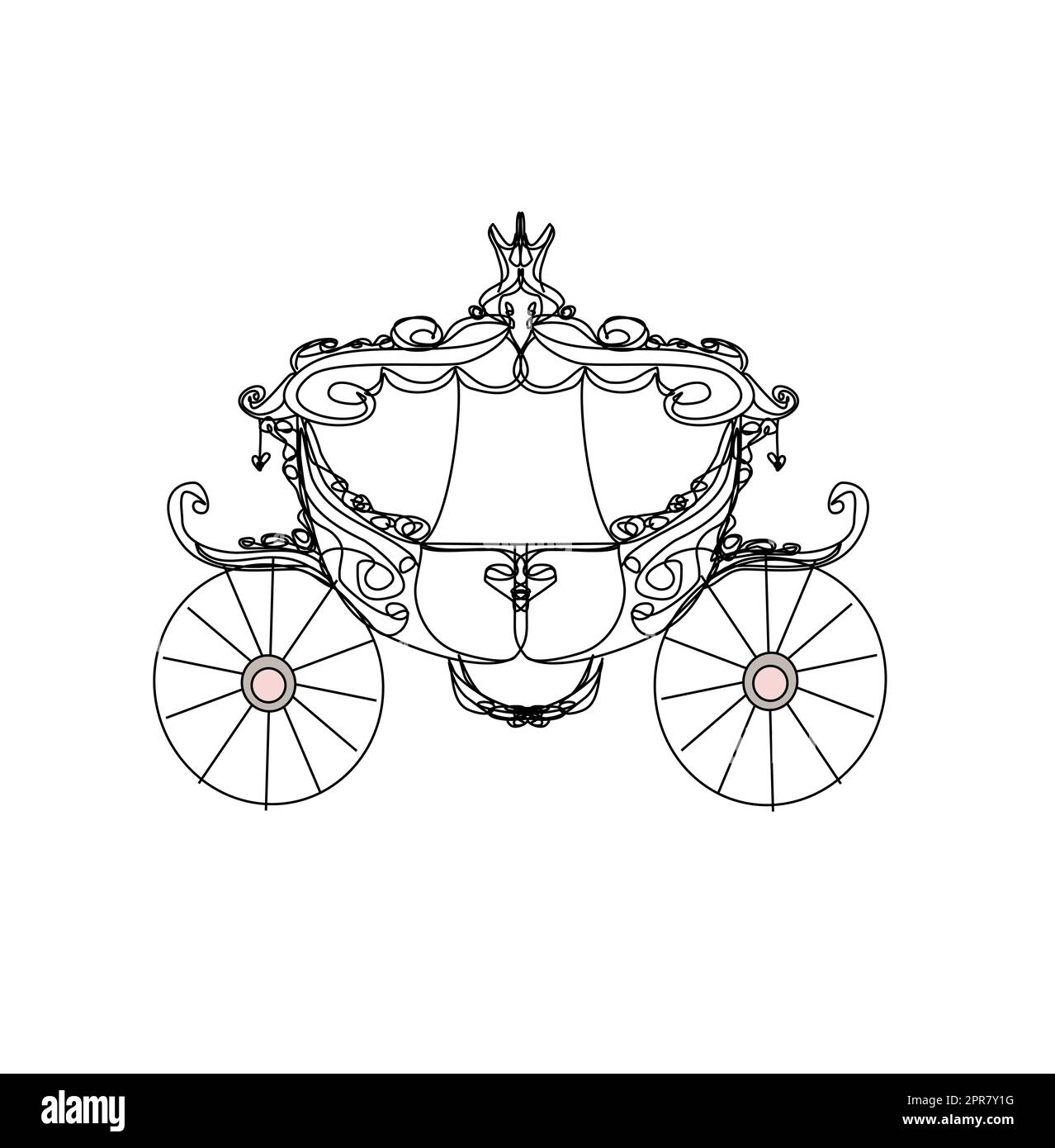 Vintage Princess Carriage