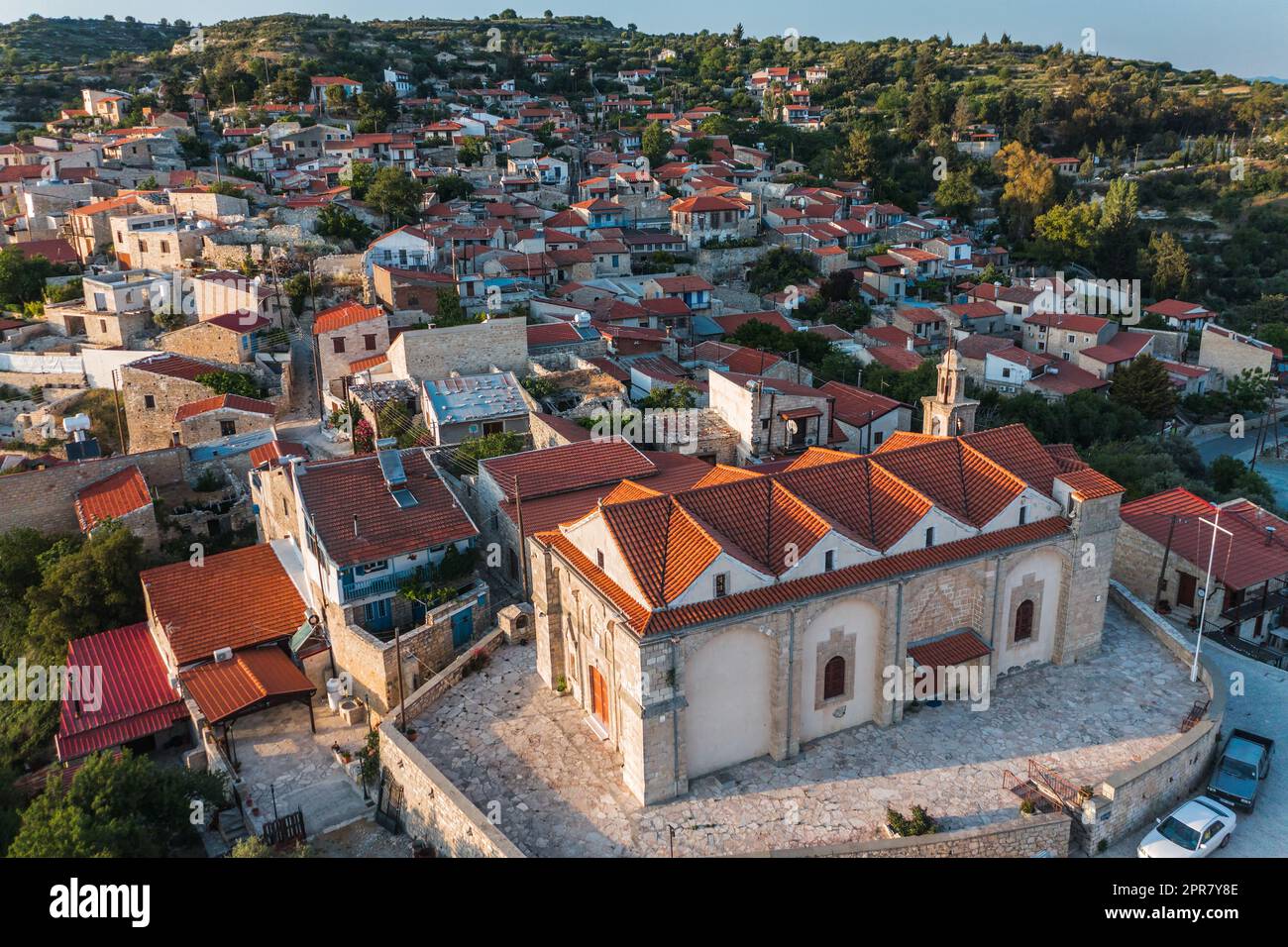 Elevated village view hi-res stock photography and images - Alamy
