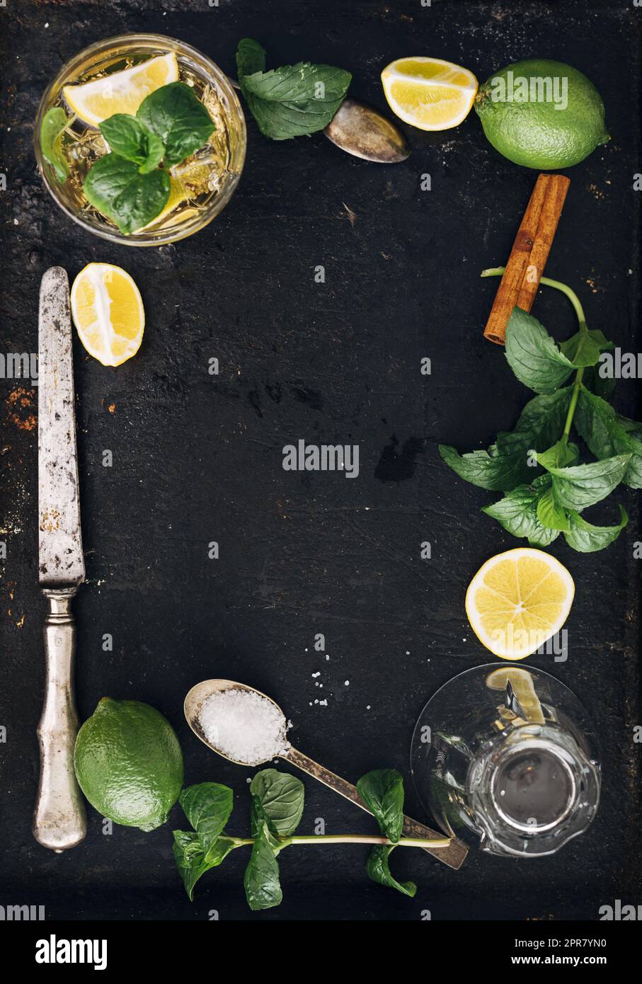 Black rustic frame hi-res stock photography and images - Alamy