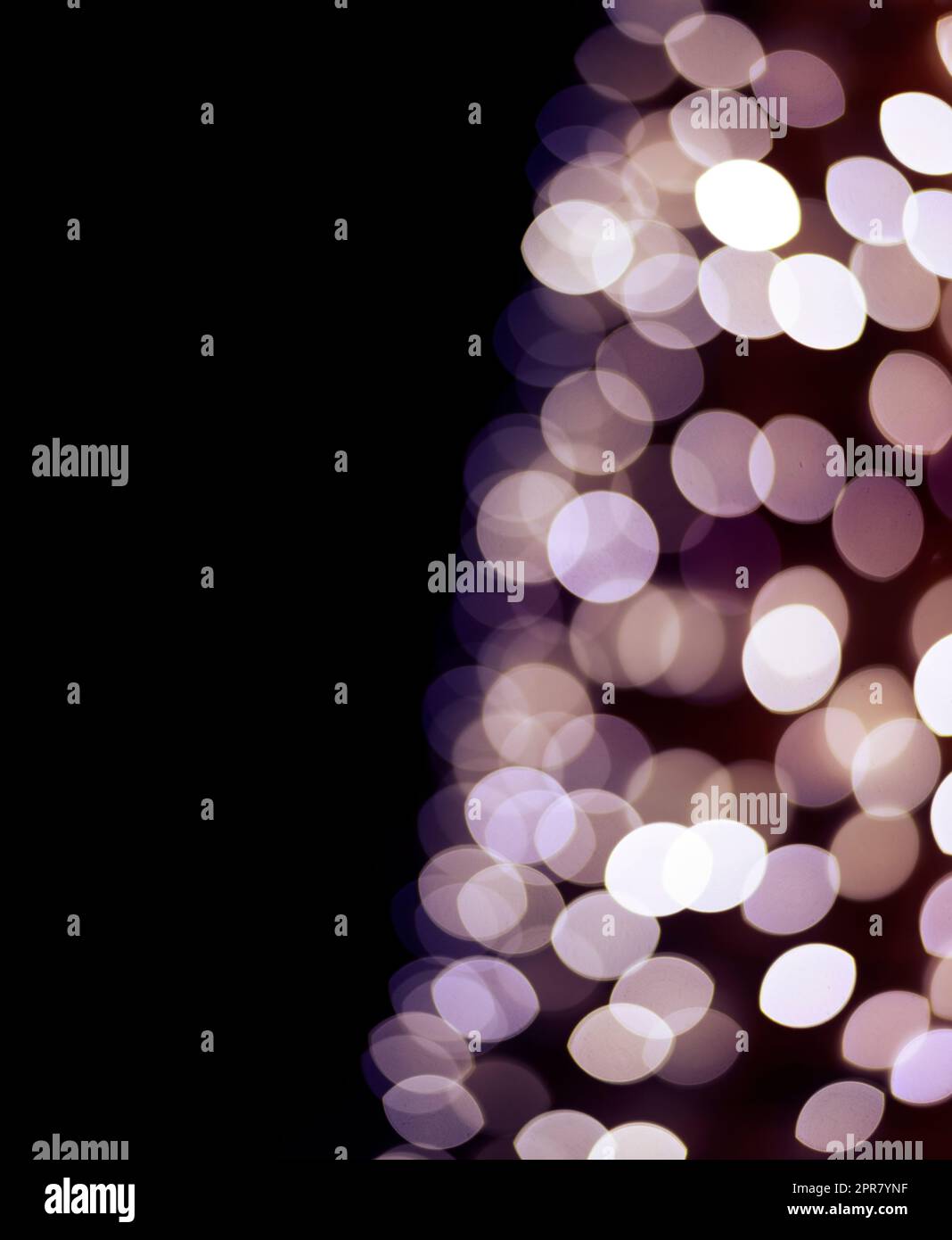 Christmas tree lights bokeh Stock Photo - Alamy