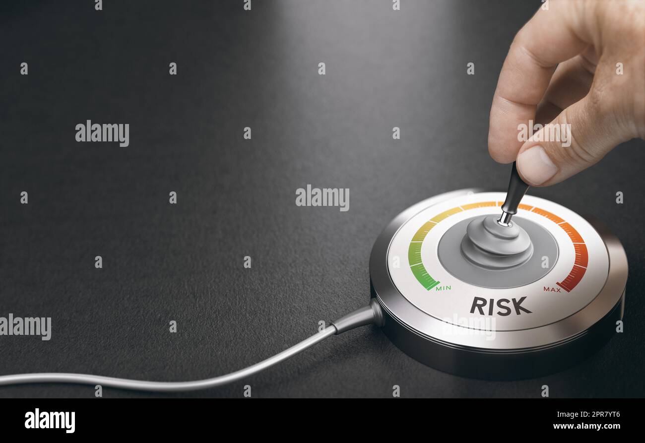 Monitoring risks. Making a risky choice Stock Photo - Alamy