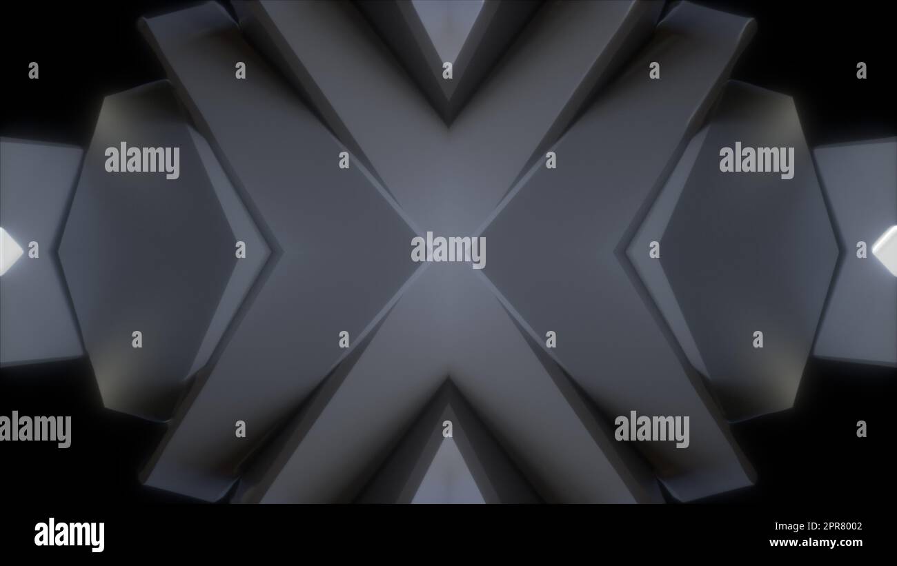 Abstract metal background. Computer generated 3d render Stock Photo - Alamy