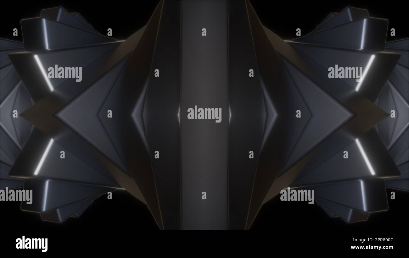 Abstract metal background. Computer generated 3d render Stock Photo - Alamy