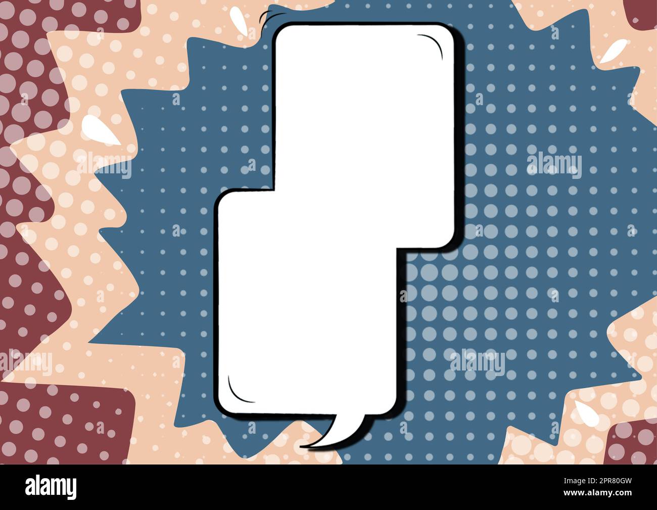 Communication Box Design Representing Social Media And Online Message ...