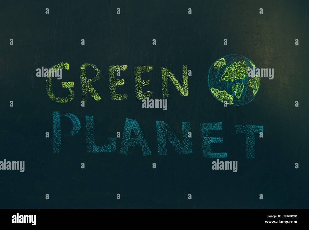 Green planet logo hi-res stock photography and images - Alamy