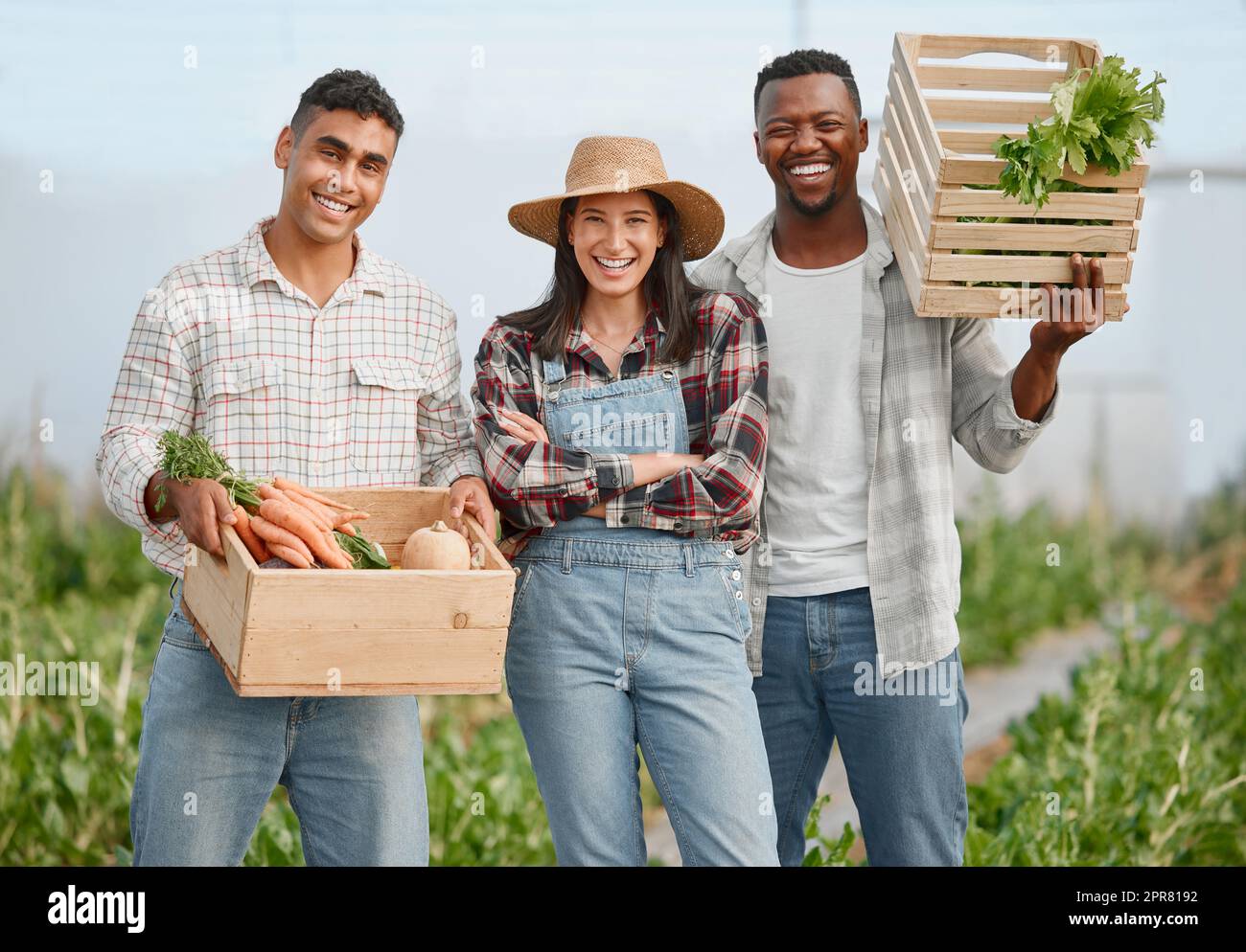 Holding crates hi-res stock photography and images - Alamy