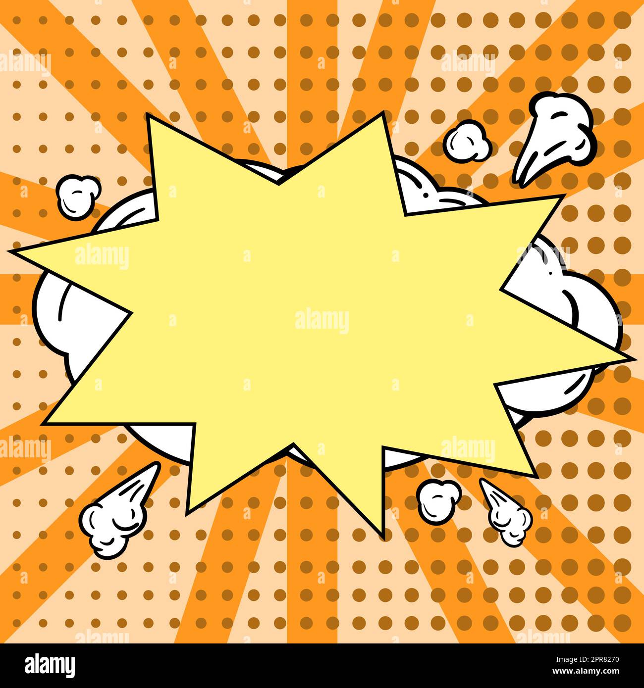 Comics Design Frames. Beautiful Photo Frame Set With Boom Bubbles For ...